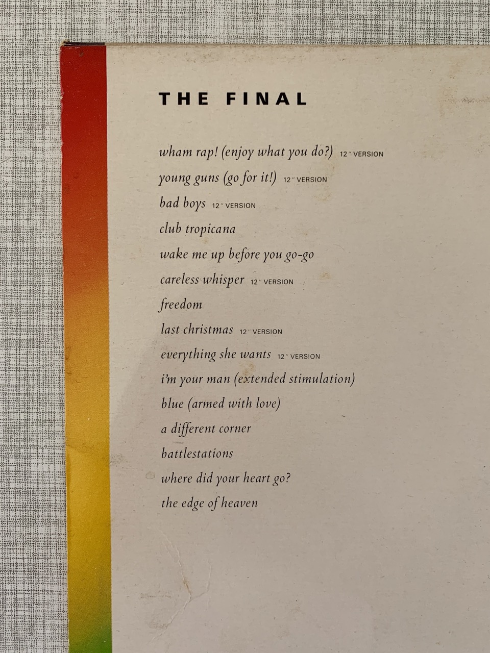 The Final - Wham!: Mehr als nur Last Christmas - plattenkritik.com